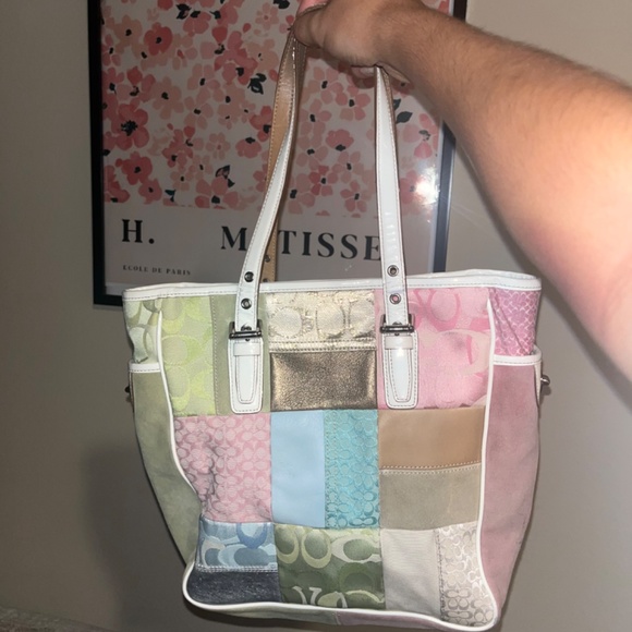 Coach | Bags | Authentic Vintage Coach Patchwork Bag | Poshmark